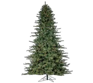 STERLING 9' Layered Norfolk Pine Pre-lit Tree Sterlin G Co - One-color