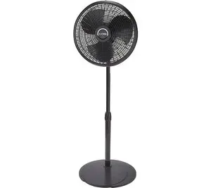 LASKO 16' Adjustable Pedestal Fan Black - One-color