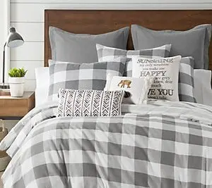 LEVTEX HOME Camden King Duvet Set By - One-color