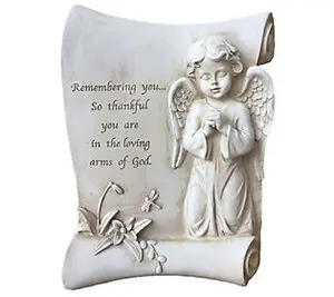SANTA'S WORKSHOP Swi 8.5' Remembrance Angel - One-color