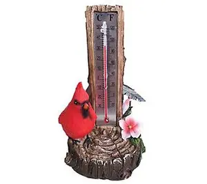 SANTA'S WORKSHOP Swi 6.4' Cardinal Thermometer - One-color