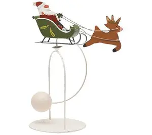 GALLERIE II Clap Saddle Santa Mobile - One-color