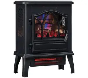 DURAFLAME 3d Infrared Stove Heater W/ Adjustabl E Flame Effect - One-color