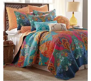 LEVTEX HOME Mackenzie Twin Quilt Set By - One-color