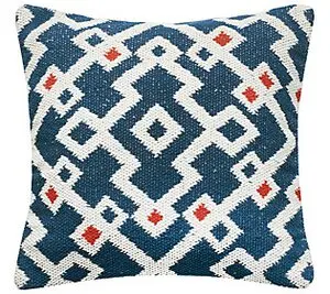 C&F HOME Carol & Frank Reggie Indigo Pillow - One-color