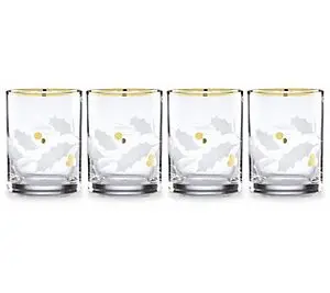LENOX Holiday Gold Double Old Fashioned Set Of 4 - One-color