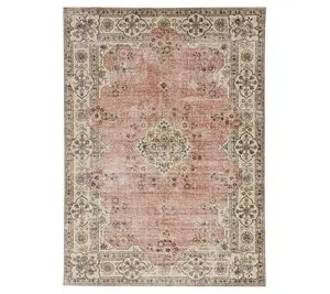 LINON Home Mac 5'x7' Washable Non-slip Decorati E Indoor Rug - One-color