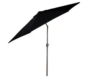 NORTHLIGHT 9ft Outdoor Patio Market Umbrella W/ Rank & Tilt - One-color