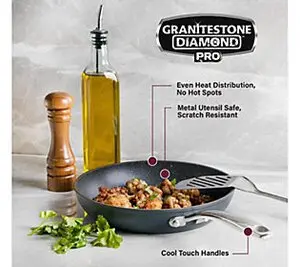 GRANITESTONE Pro 5 Piece Nonstick Cookware Set