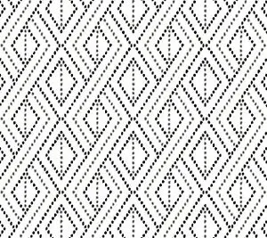 LILLIAN AUGUST Boho Grid Peel And Stick Wallpap Er - One-color