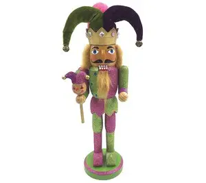 SANTA'S WORKSHOP 12' Jester Nutcracker By - One-color