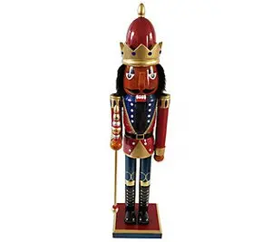 SANTA'S WORKSHOP 36' King Nutcracker By - One-color
