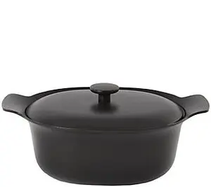 BERGHOFF Ron 5.5-qt Cast-iron Covered Casserole Black - One-color