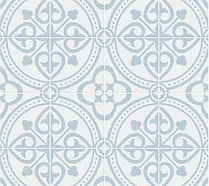 LILLIAN AUGUST Villa Mar Faux Tile Peel And Sti Ck Wallpaper - One-color