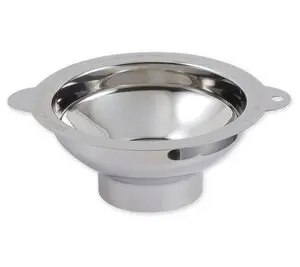 RSVP Wide-mouth Stainless Steel Canning Funnel - Silver