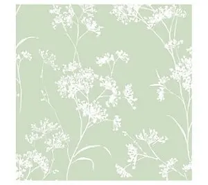 LILLIAN AUGUST Floral Mist Peel And Stick Wallp Aper - One-color