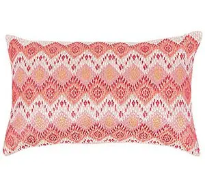 C&F HOME Darla Embroidered Pillow - One-color