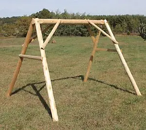 LAKELAND MILLS 5' Cedar Log A-frame