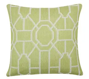 C&F HOME Trellis Woven Pillow - One-color