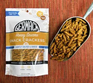 GERMACK 7-oz Honey Sesame Snack Crackers - One-color