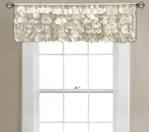 LUSH DECOR Gigi Single Valance By - One-color