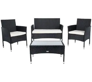 SAFAVIEH Abdul 4-piece Living Set By - One-color