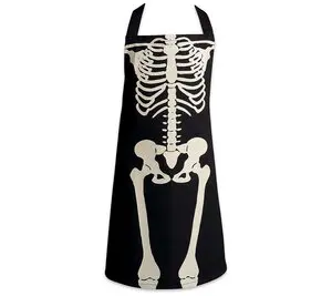 DESIGN IMPORTS Halloween Skeleton Chef Apron - One-color