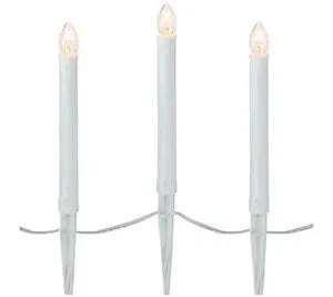 NORTHLIGHT Set Of 10 Candle Christmas Pathway M Arkers - One-color