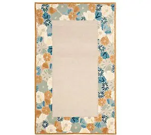 MARTHA STEWART Poppy Border 5' X 8' Rug - One-color