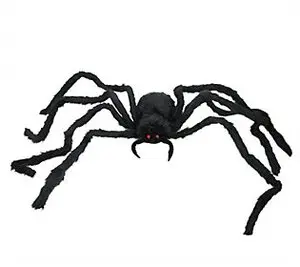 NORTHLIGHT Spider With Flashing Red Eyes Hallow Een Decoration - One-color