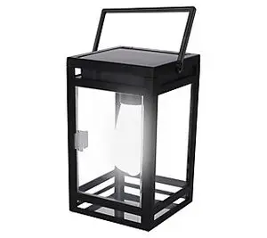 TECHKO Solar Portable Led Lantern Amber Or Wh Ite Light