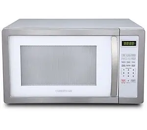 FARBERWARE Classic 1.1 Cubic Foot Microwave Ove N White - One-color