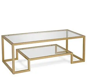 HUDSON&CANAL Athena Contemporary Rectangular Co Ffee Table