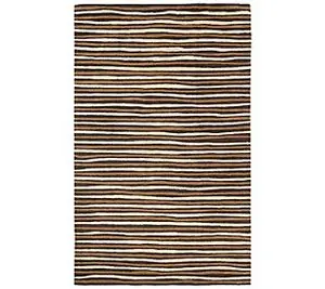 MARTHA STEWART Hand Drawn Stripe 5' X 8' Rug - One-color