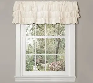 LUSH DECOR Belle Single Valance By - One-color