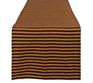 DESIGN IMPORTS Witchy Stripe Table Runner 14' X 108 - One-color