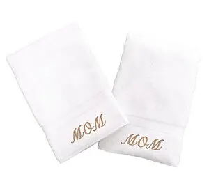 LINUM HOME TEXTILES Mom' 2-piece Hand Towels - One-color