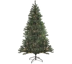 NORTHLIGHT Prelit Balsam Pine Artificial Christ Mas Tree - One-color
