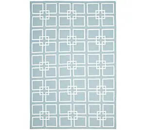 MARTHA STEWART Square Dance 6' X 9' Rug - One-color