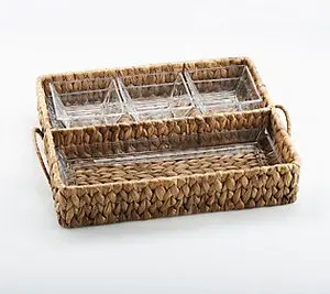 ARTLAND Garden Terrace Double Tray Server - One-color