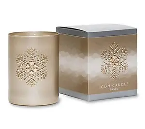 PRIMAL ELEMENTS Snowflakes Vintage Icon Candle - One-color
