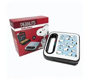 UNCANNY BRANDS Peanuts Double Square Waffle Mak R