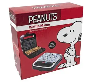 UNCANNY BRANDS Peanuts Double Square Waffle Mak R