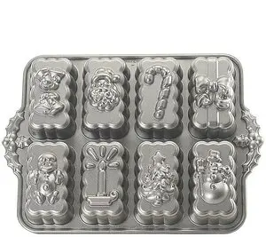 NORDICWARE Holiday Mini Loaf Pan - One-color