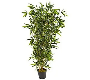 NEARLY NATURAL 57' Bamboo Artificial Tree By - One-color