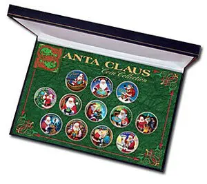 AMERICAN COIN TREASURES Santa Claus Coin Collection - One-color