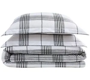 COTTAGE CLASSICS Cottage Plaid 3-piece King Com Forter Set