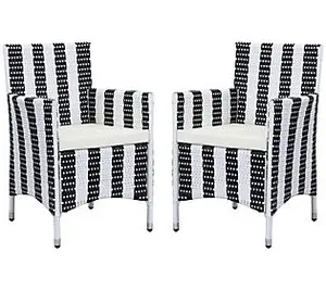 SAFAVIEH Set Of 2 Kendrick Chairs By - One-color