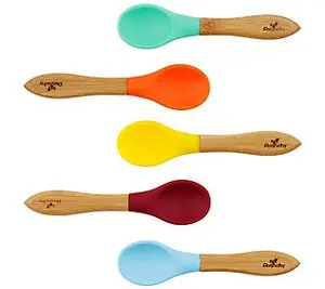 AVANCHY Baby Bamboo Spoons Set Of 5 - One-color