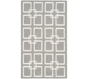 MARTHA STEWART Square Dance 3' X 5' Rug - One-color